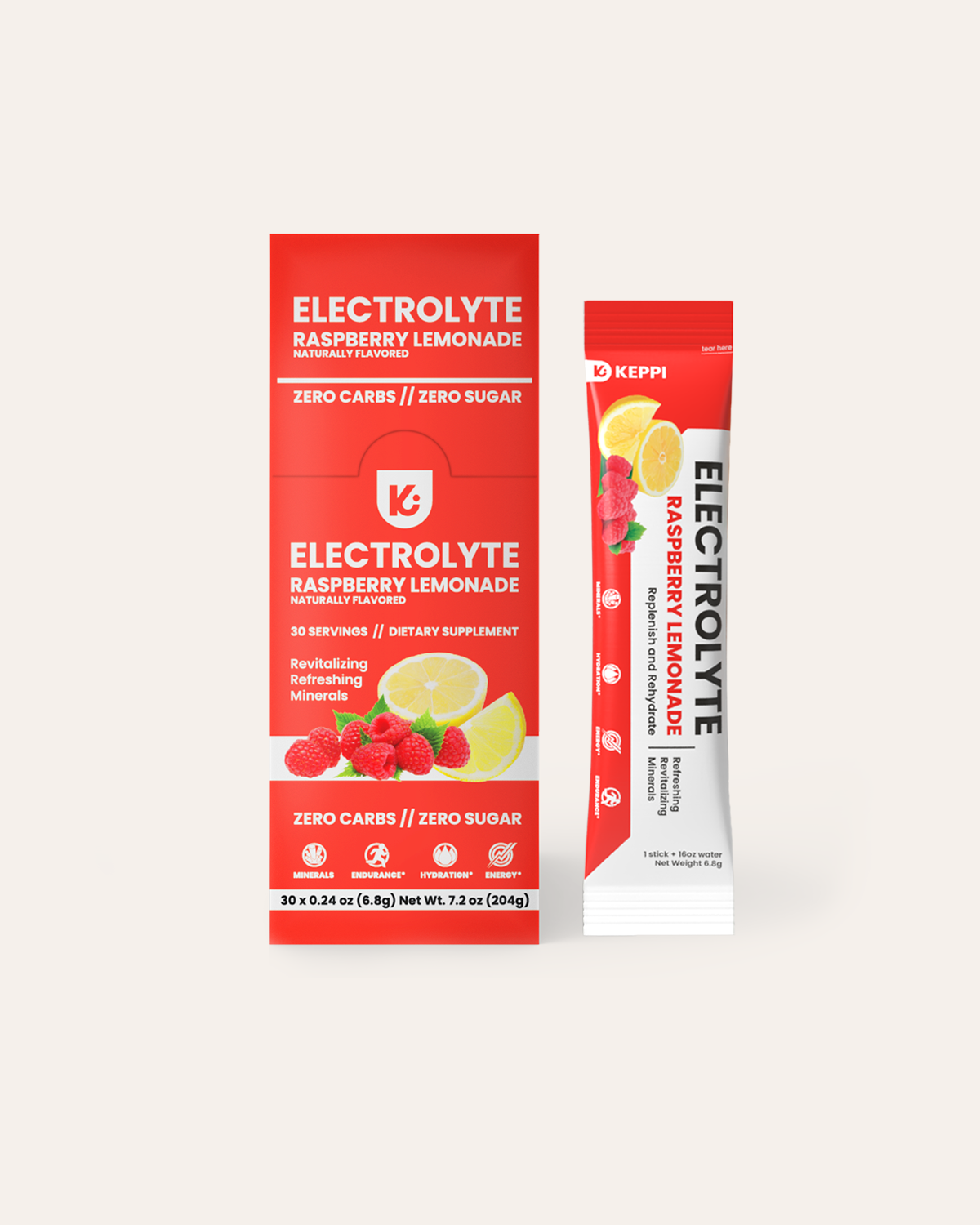 Electrolyte Stick Pack – Hydration By Keppi